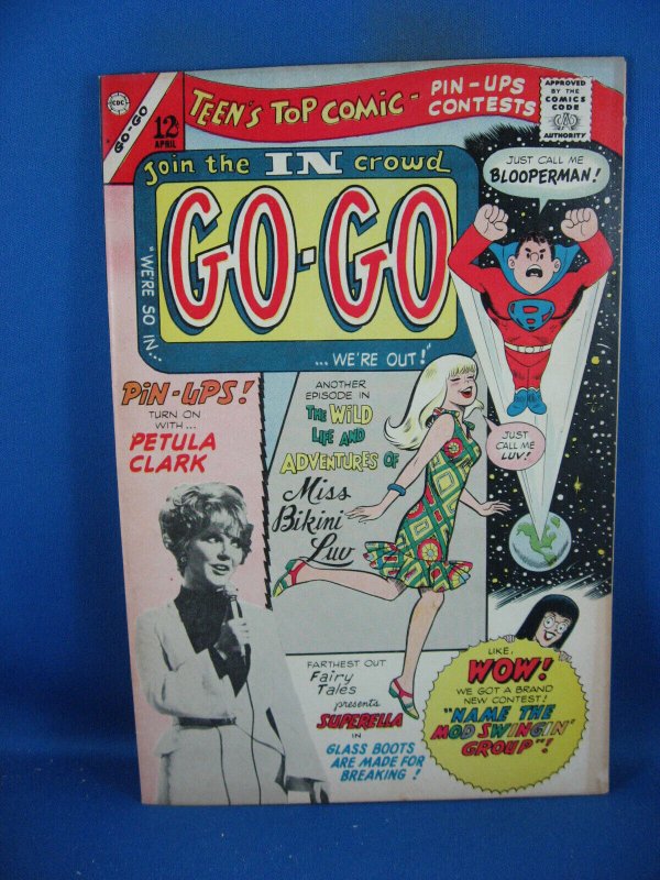 GO GO Comics 6 VF+ Elvis Parody JLA Spoof Photo CVR 1967 | Comic Books ...