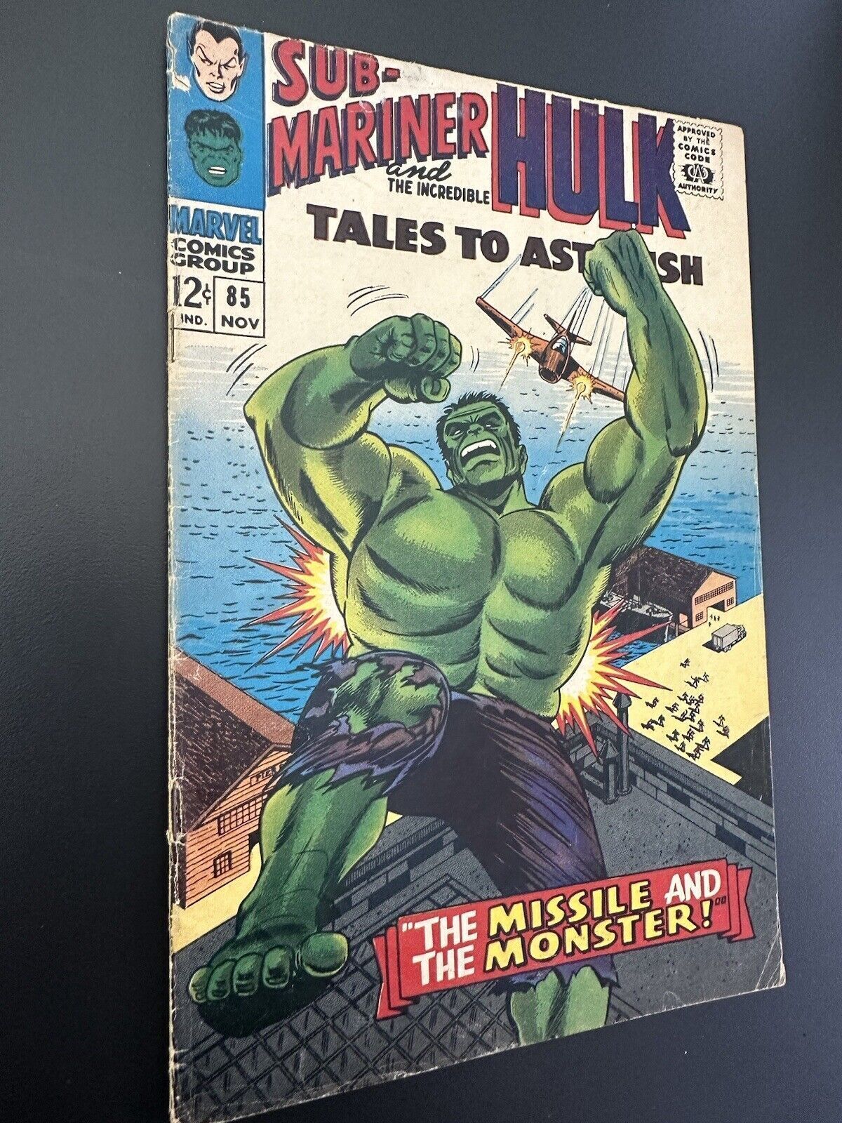 TALES TO ASTONISH #85 VG “The Missile and the Monster!”(Marvel 1966 ...