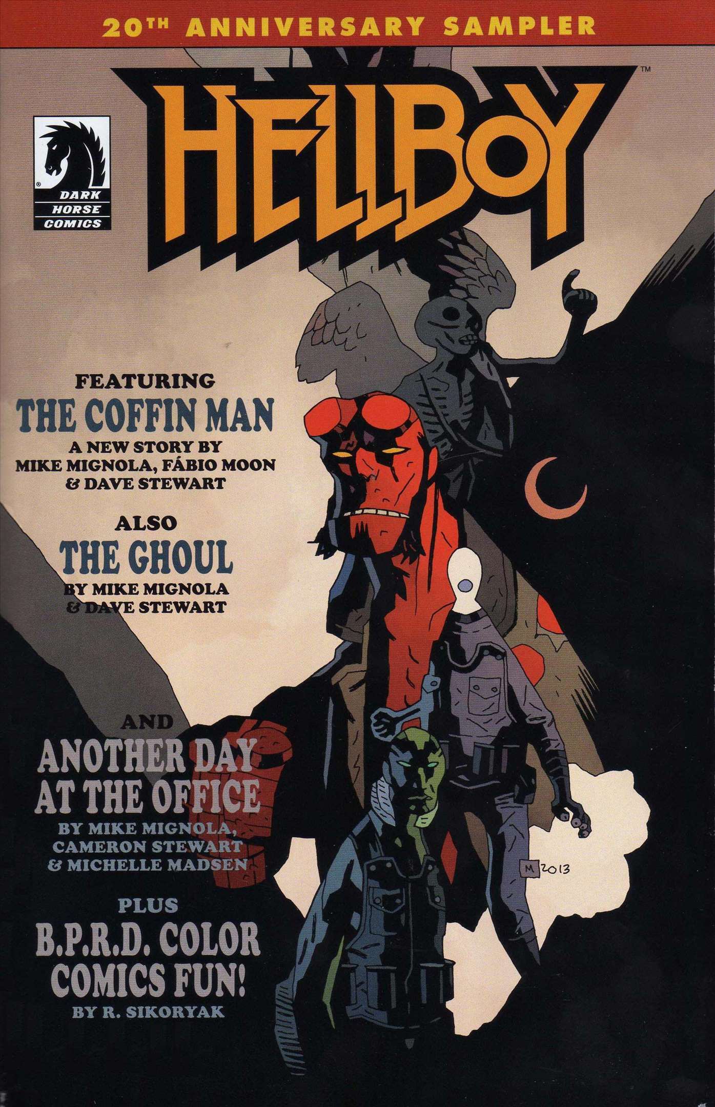Hellboy 20th Anniversary Sampler #1 VF ; Dark Horse | Mike Mignola ...