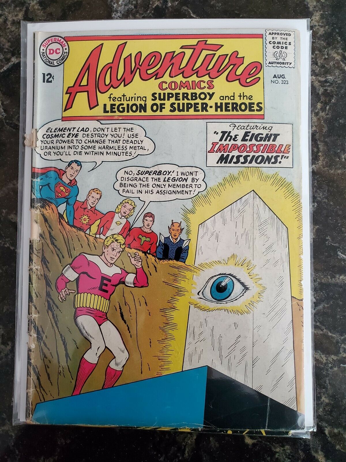 Adventure Comics 323 (DC,65) GD | Comic Books - Silver Age, DC Comics ...