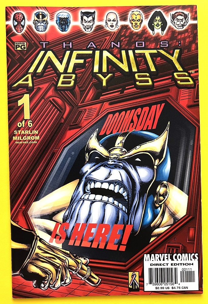 THANOS Infinity Abyss 1 2 3 (2002) | Comic Books - Modern Age, Marvel, Superhero / HipComic
