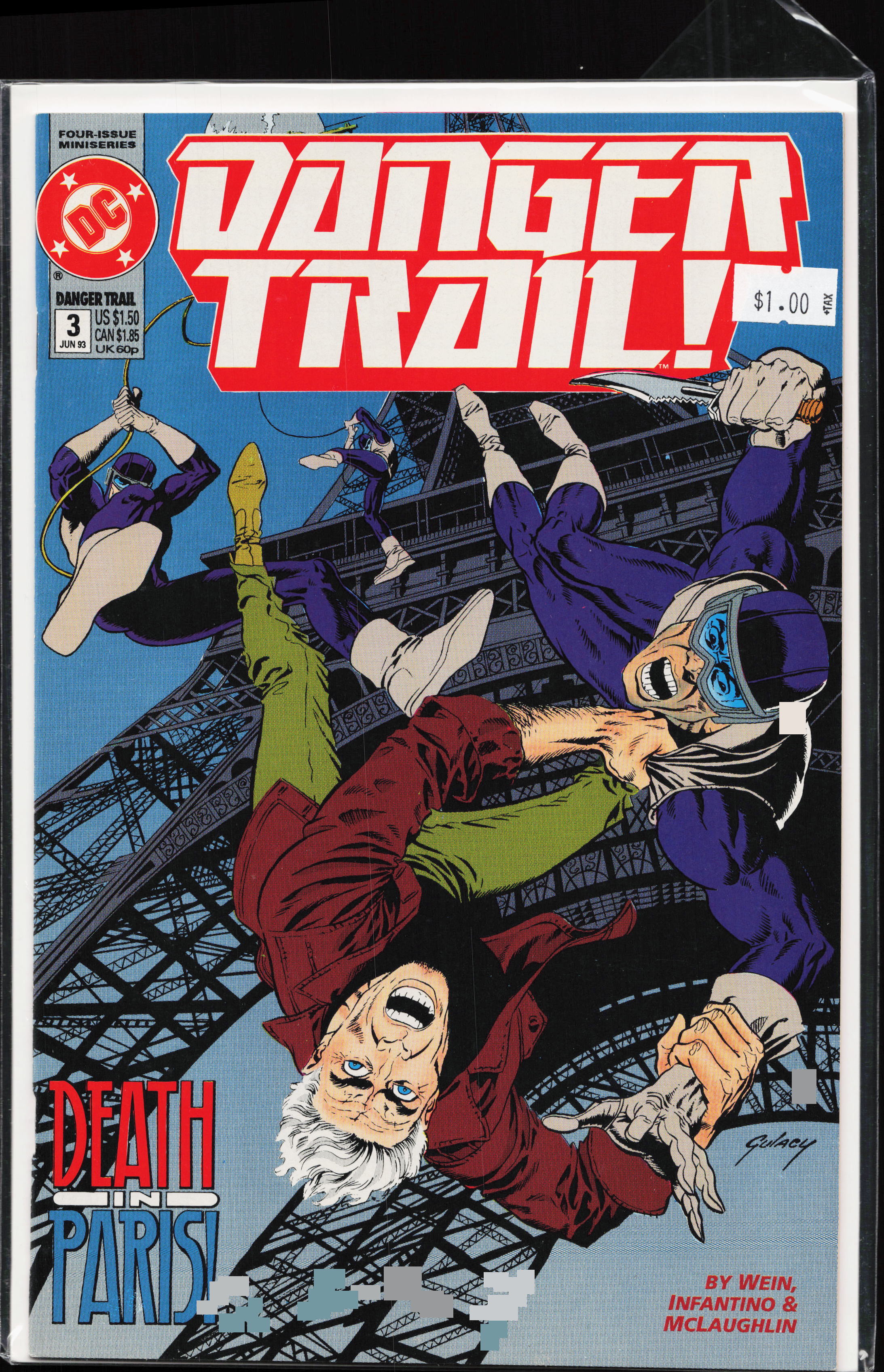 Danger Trail #3 (1993) King Faraday | Comic Books - Modern Age, DC ...