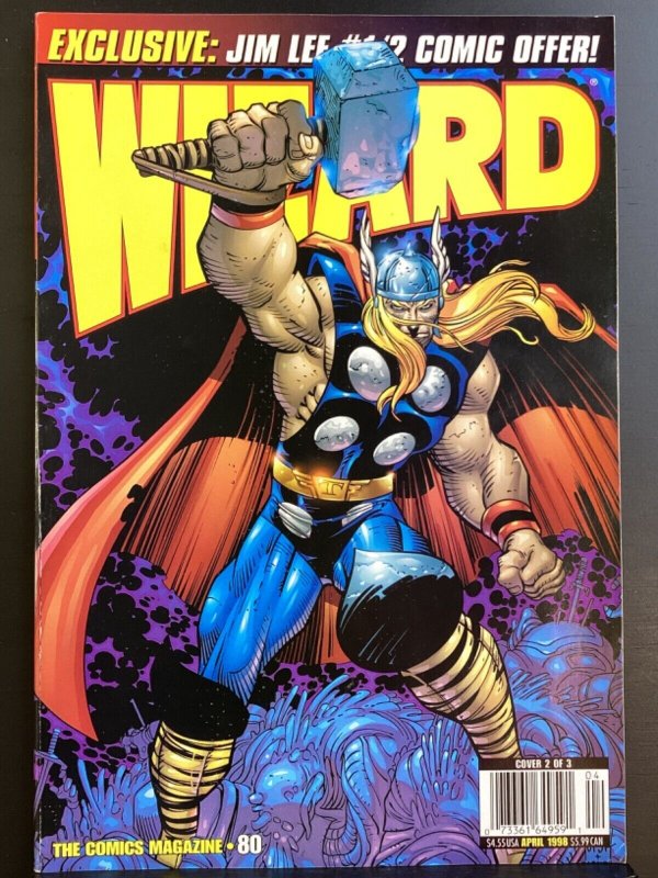 Wizard Magazine #80 THOR Dan Jurgens Romita Jr South Park Kevin Smith ...
