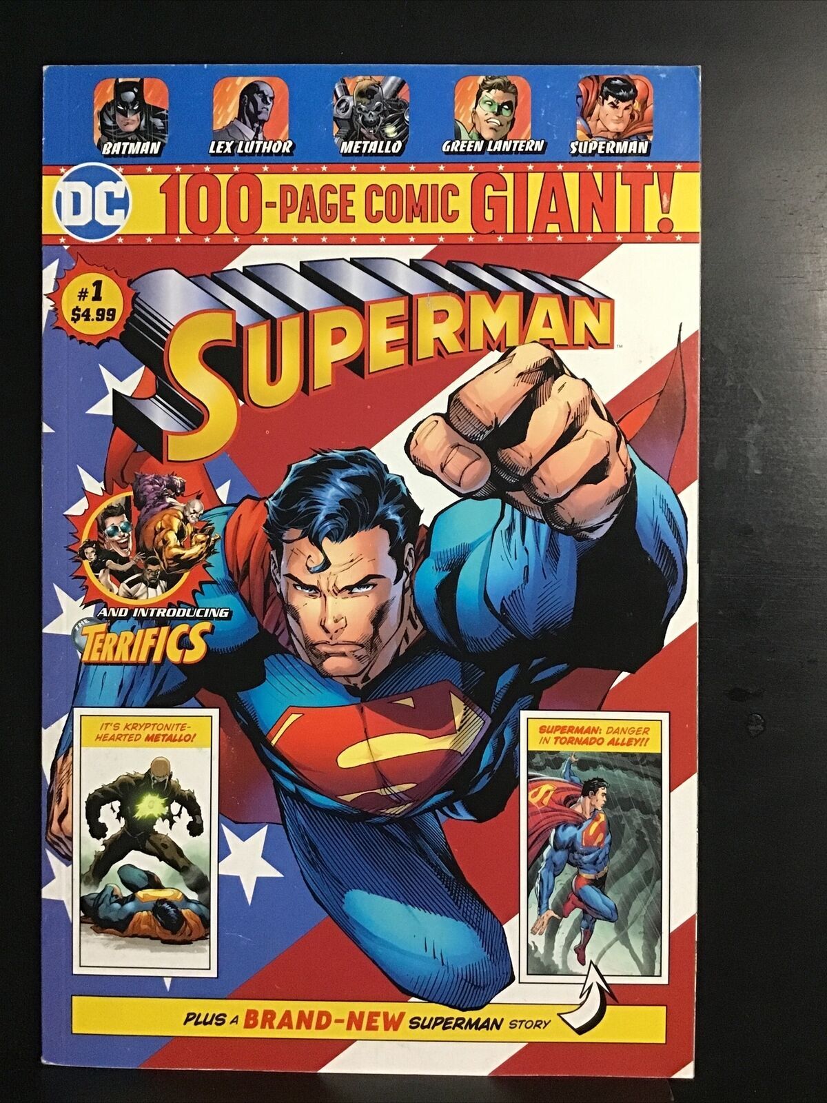SUPERMAN 100 PAGE COMIC GIANT #1 (Walmart Exclusive, Jim Lee, Terrifics ...