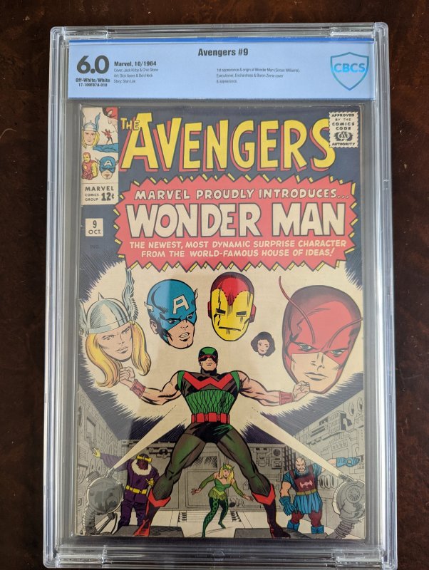 The Avengers #9 (1964) CBCS 6.0 | Comic Books - Silver Age, Marvel ...
