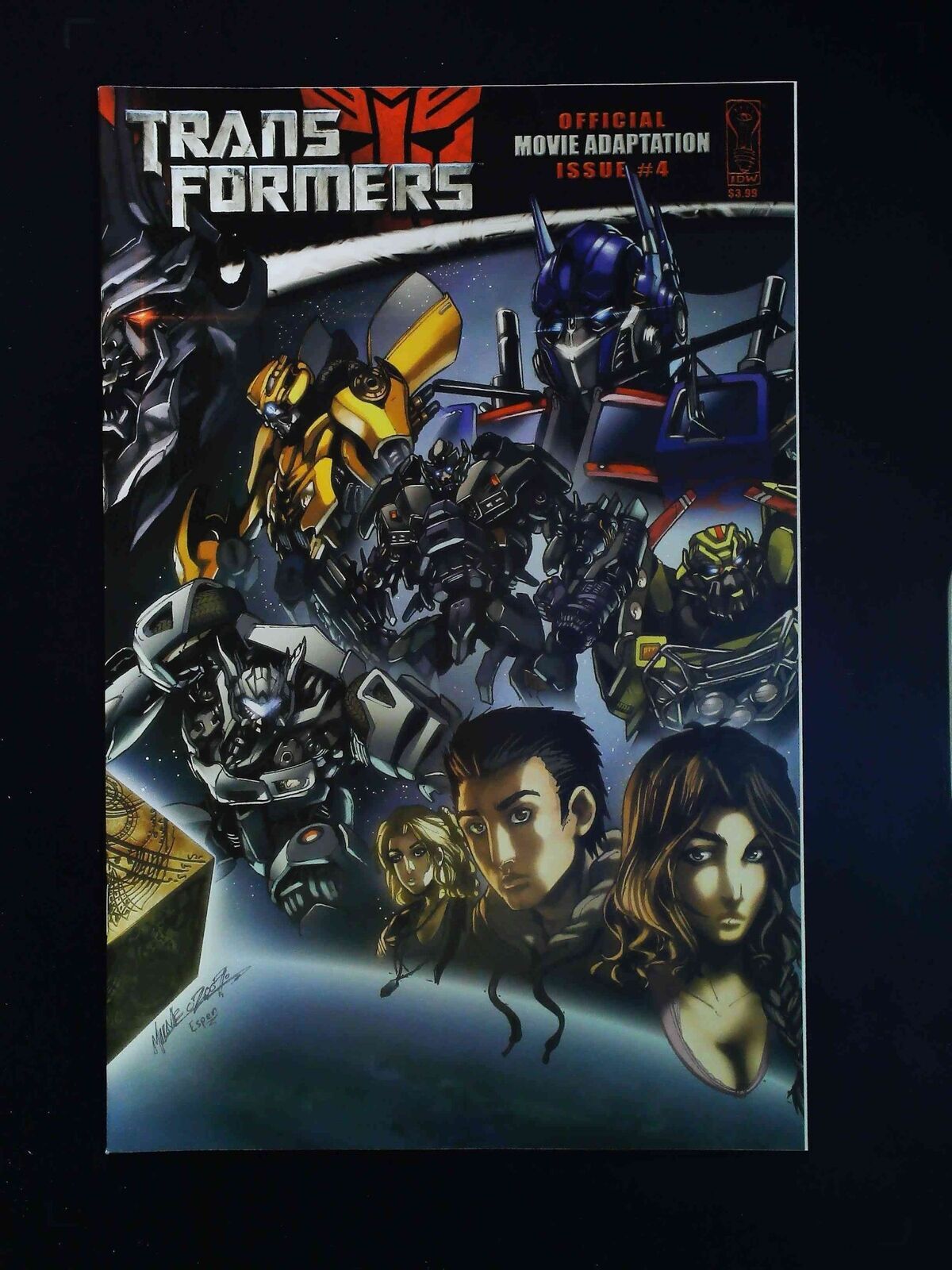 Transformers Movie Adaptation #4 IDW Comics 2007 NM | Comic Books ...