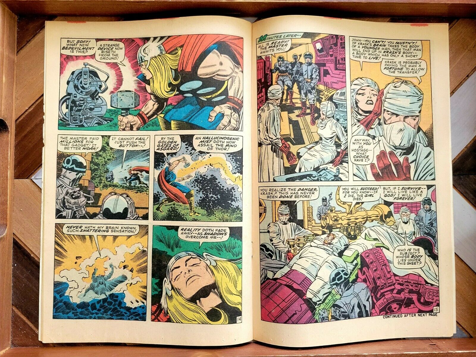 THOR #172 (Marvel Comics, Jan 1970) Featuring Jane Foster & The Mind ...