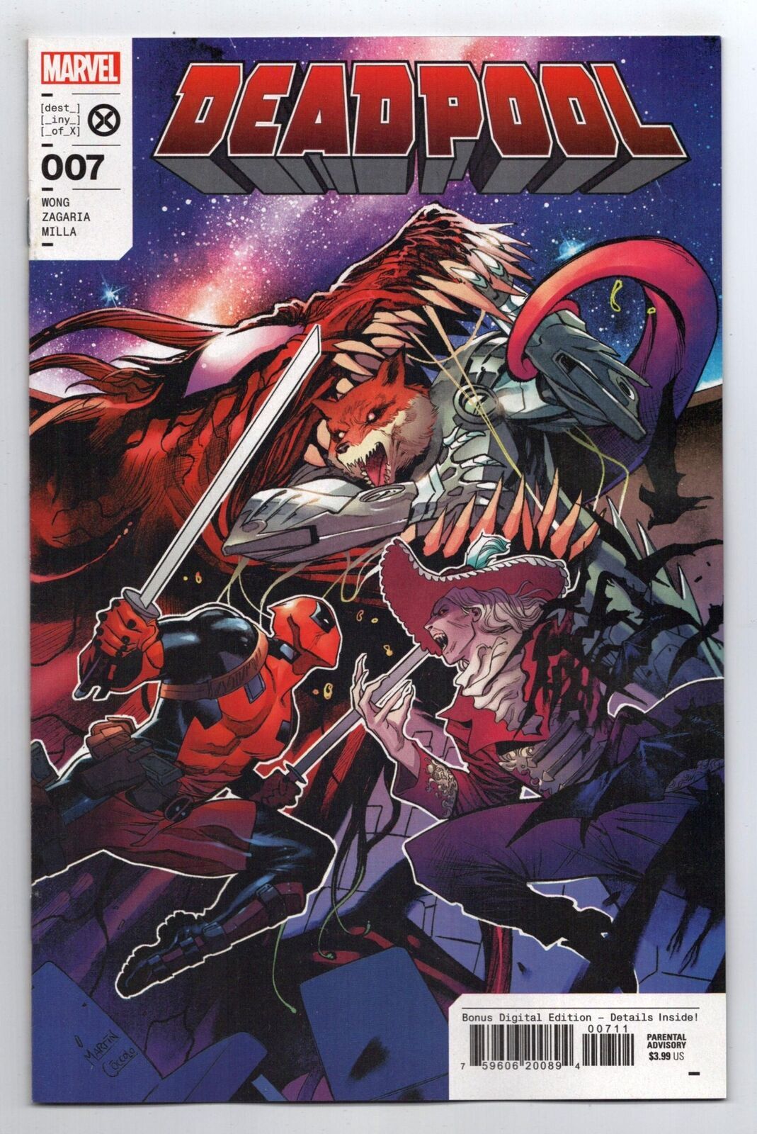Deadpool #7 Martin Coccolo Main Cvr (Marvel, 2023) NM | Comic Books ...