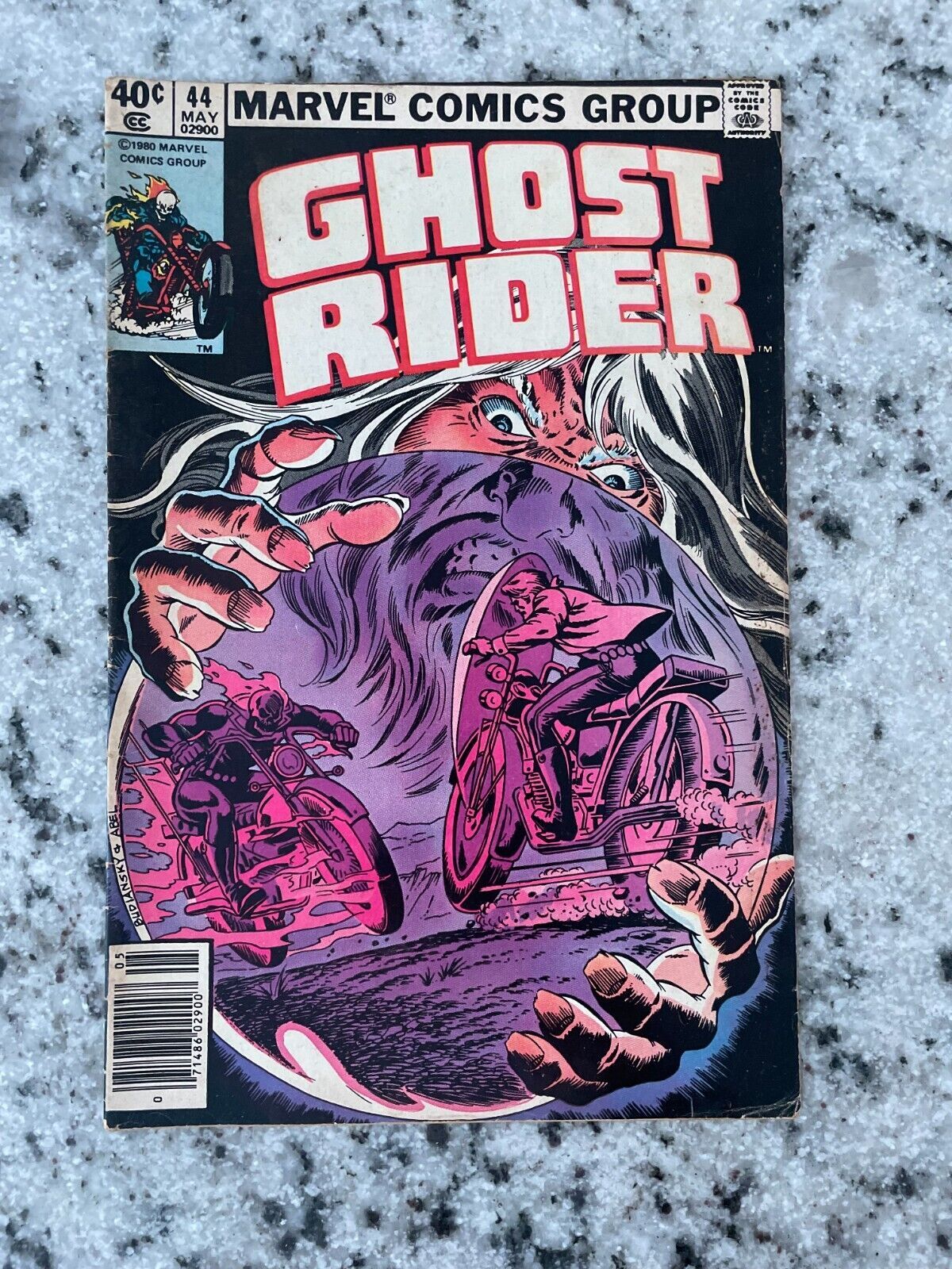 Ghost Rider # 44 VG Marvel Comic Book Avengers Hulk Thor Iron Man X-Men ...