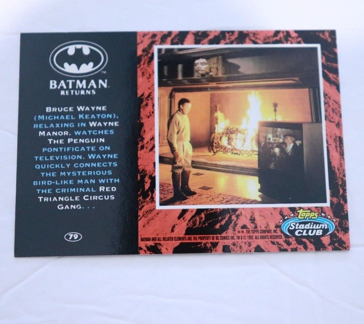 1992 Batman Returns Stadium Club #79 | Comic Collectibles - Trading ...