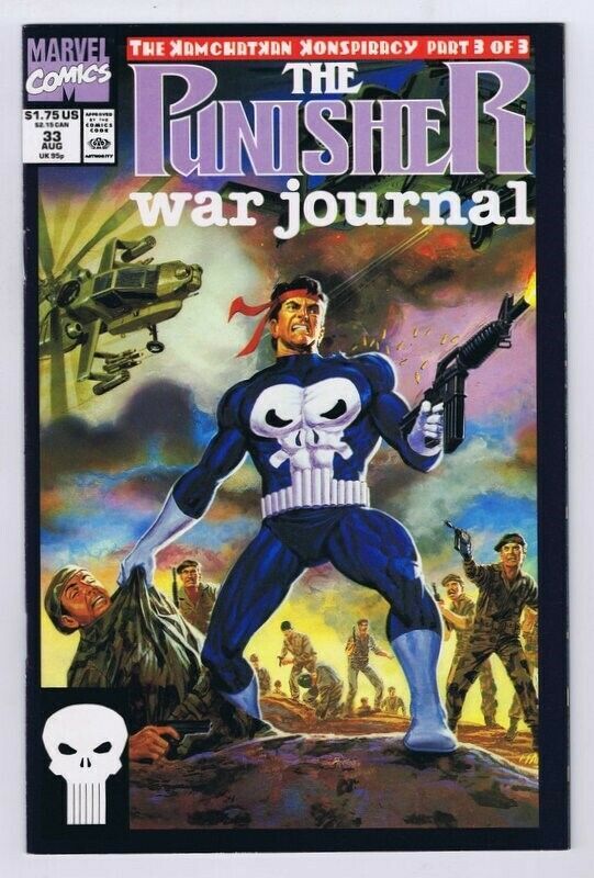 Punisher War Journal #33 ORIGINAL Vintage 1991 Marvel Comics | Comic ...
