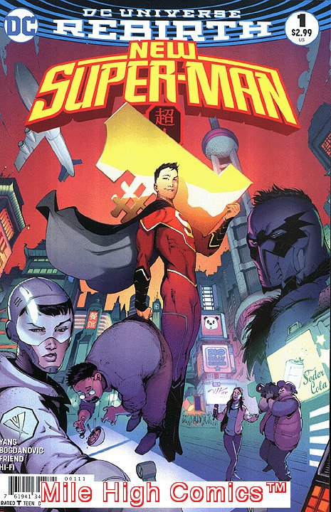 NEW SUPER MAN (DC REBIRTH) (2016 Series) #1 Good Comics Book | Comic ...