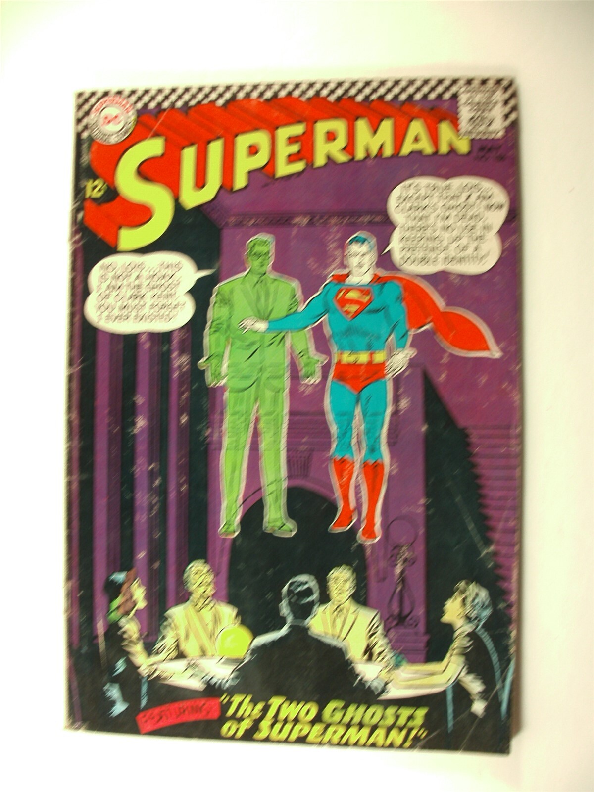 DC Comics Superman #186 MAY 1966 (VG) The Two Ghosts of Superman ...