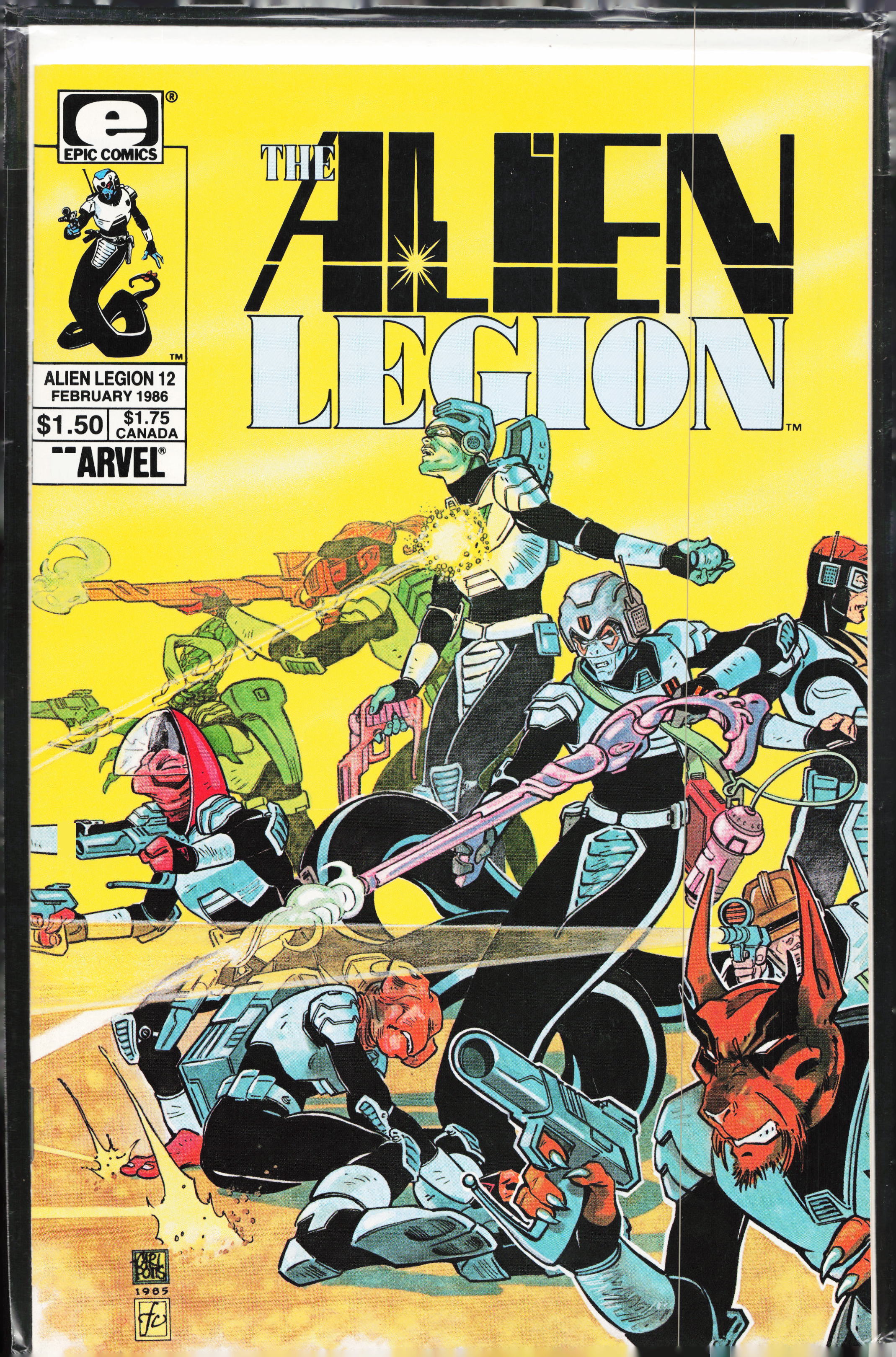 Alien Legion #12 (1986) Alien Legion | Comic Books - Copper Age, Epic ...