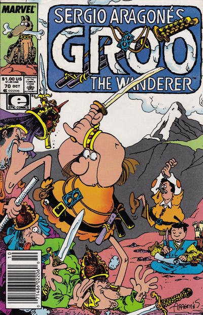 Groo the Wanderer #70 (Newsstand) VG ; Epic | low grade comic Sergio ...