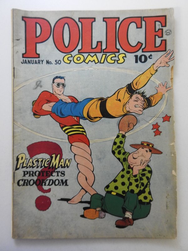 Police Comics #50 (1946) VG- Condition! | Comic Books - Golden Age ...