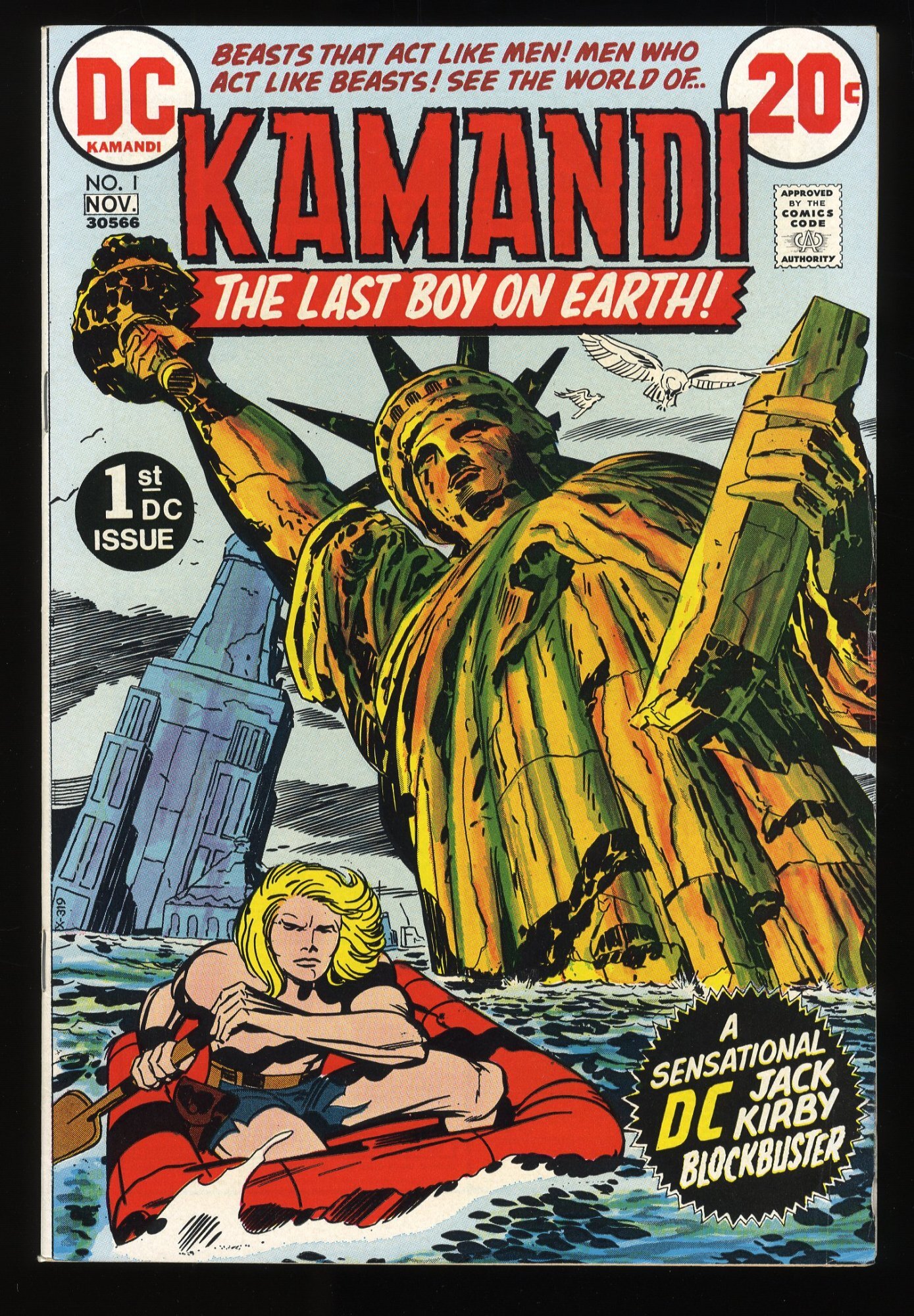 Kamandi, The Last Boy on Earth #1 1st App Kamandi! Origin! | Full Runs ...