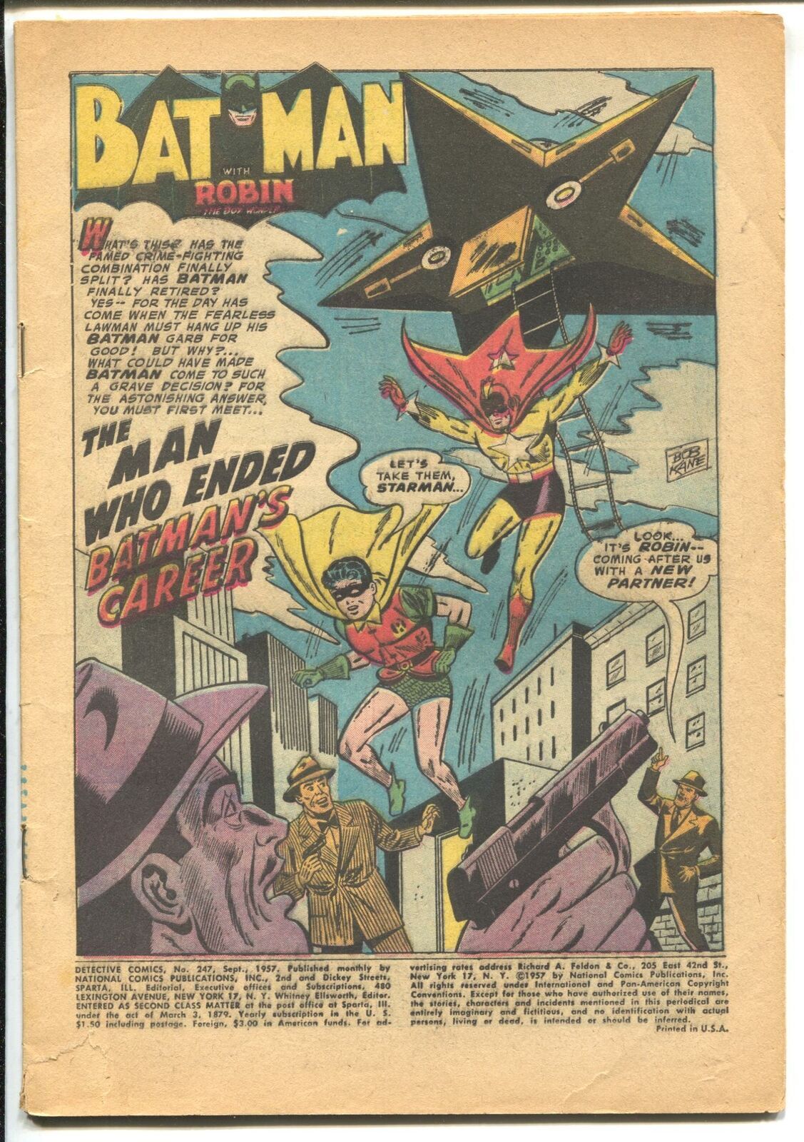 Detective #247 1957-DC-Batman-John Jones-Starman-P | Comic Books ...