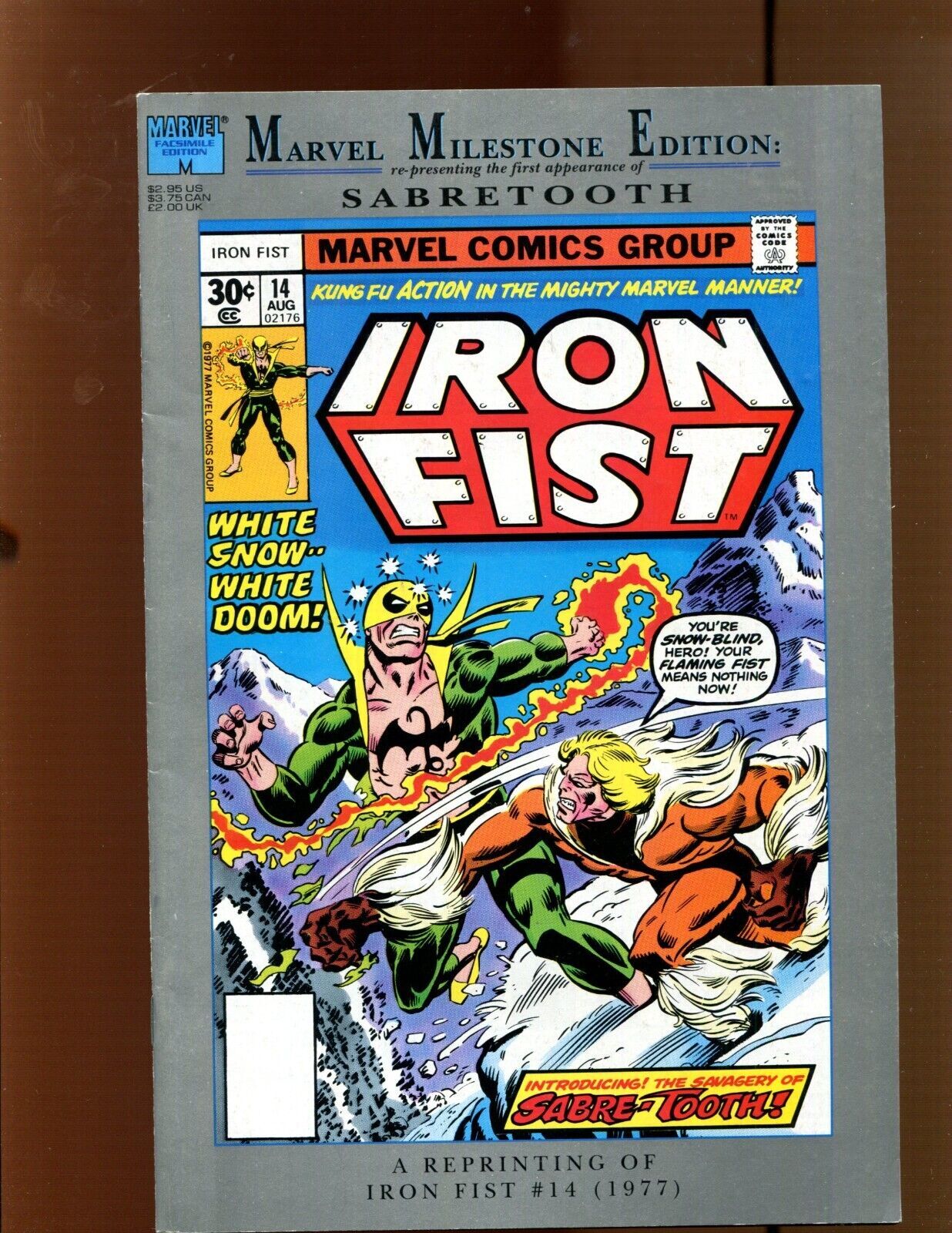 Marvel Milestone Edition: Iron Fist #14 - John Byrne Cover! (6.0/6.5 ...