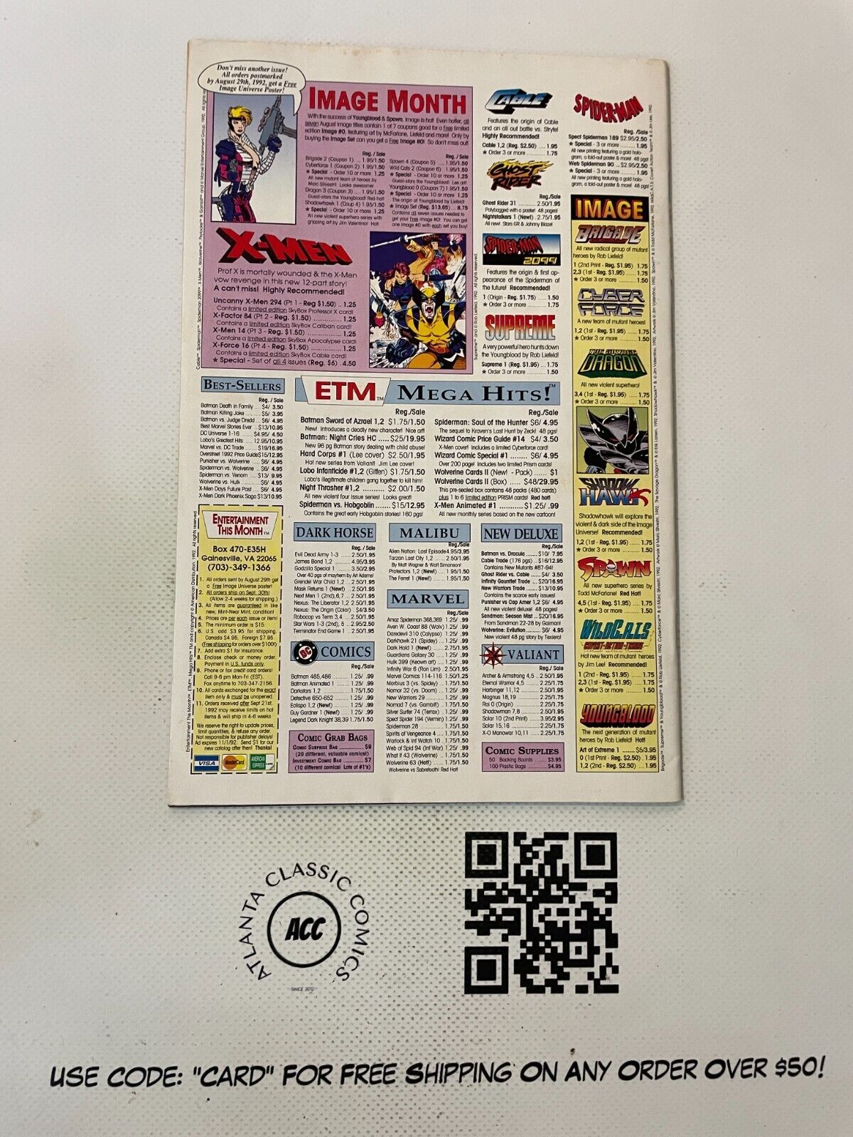 Spawn # 3 NM Image Comic Book Todd McFarlane Angela Clown 1992 16 LP7 ...