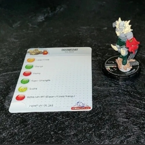Wizkids Heroclix Justice League Doomsday #054 Super Rare w/card ...