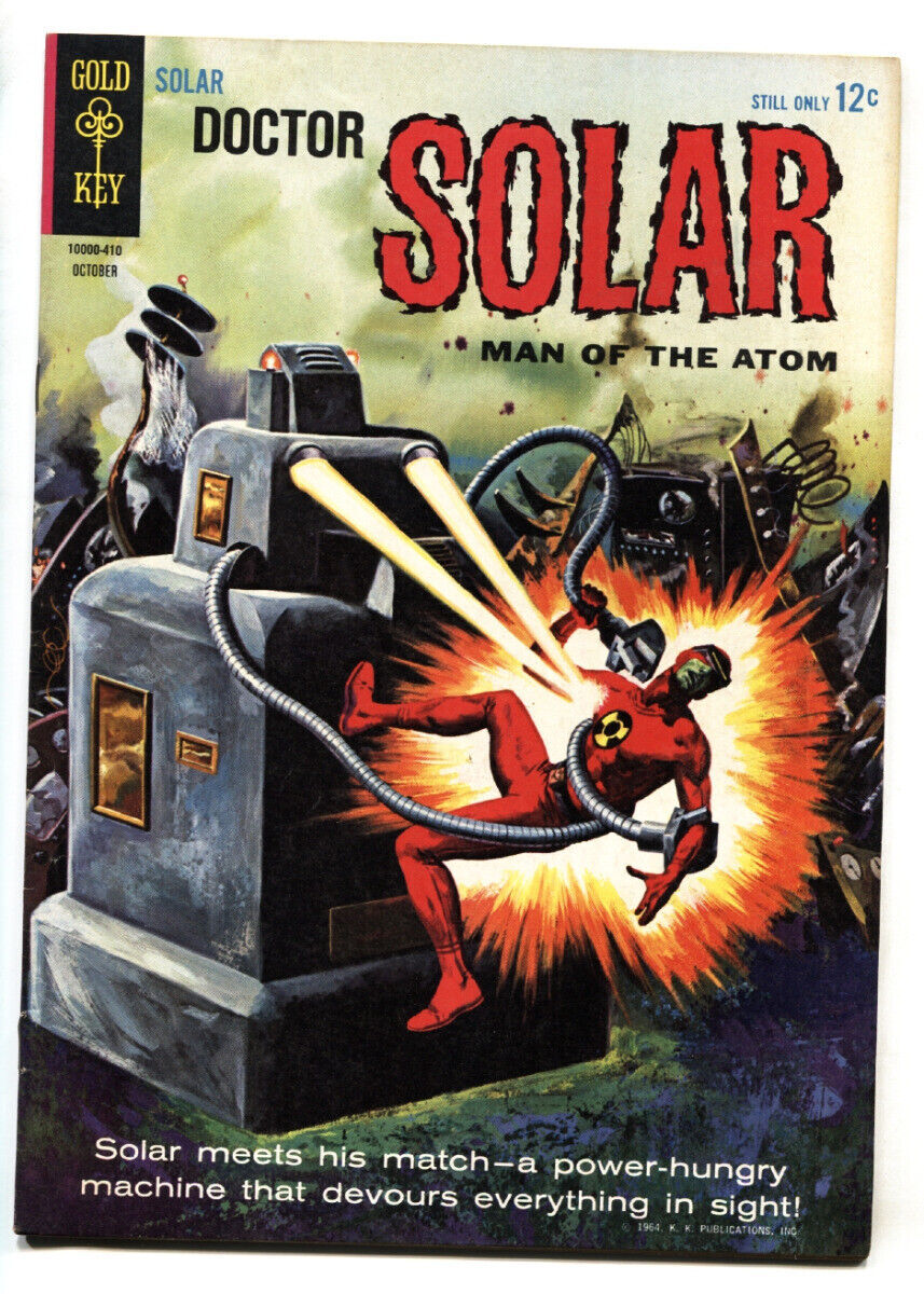 Doctor Solar MAN of the Atom #9 1964-Gold KEY SCI FI VF | Comic Books ...