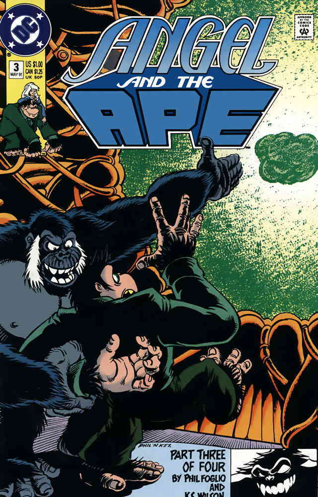 Angel and the Ape (Mini-Series) #3 FN ; DC | Phil Foglio | Comic Books ...