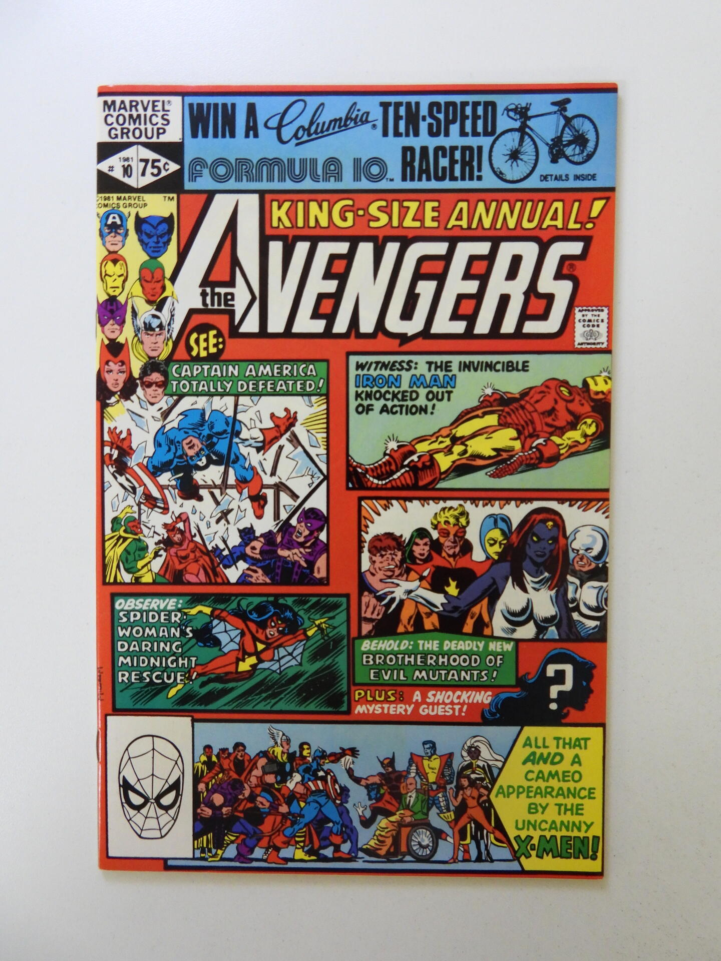 The Avengers Annual #10 (1981) 1st appearance of Rogue VF condition ...