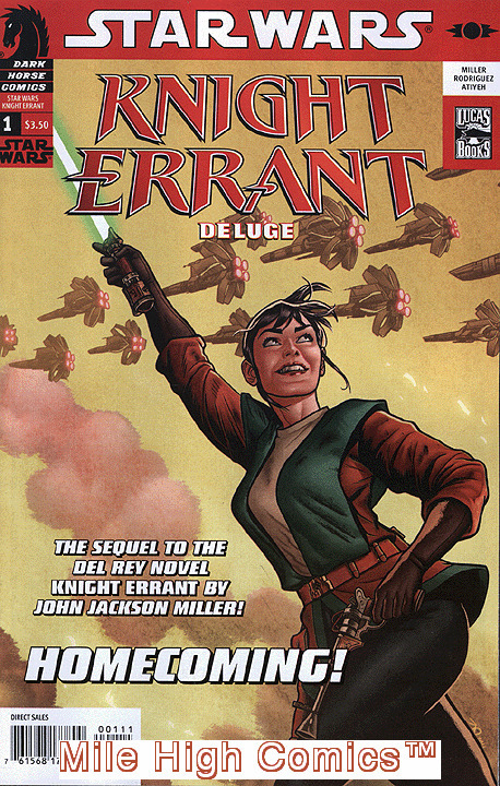 STAR WARS: KNIGHT ERRANT - DELUGE (2011 Series) #1 QUINONES Very Fine ...
