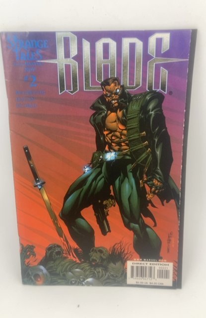 Blade #2 Variant Cover (1998) Blade | Comic Books - Modern Age, Marvel ...