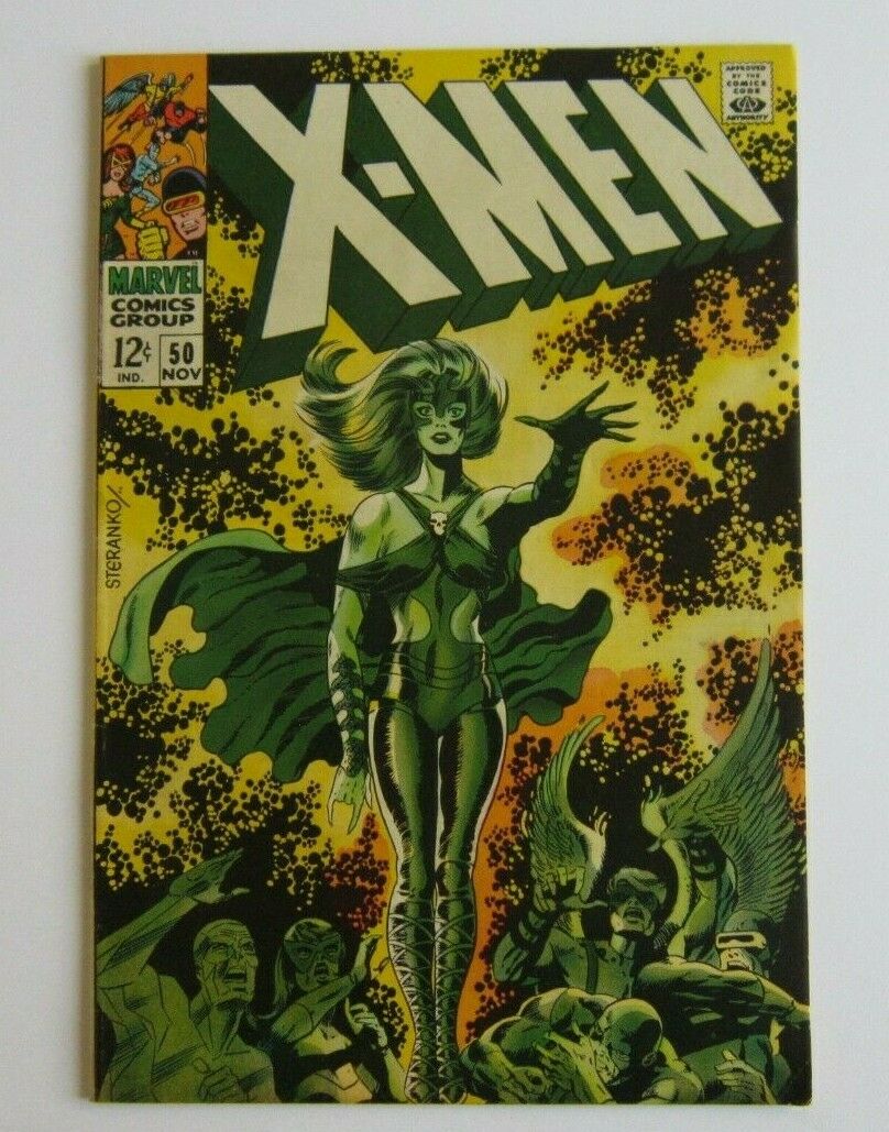 X-Men #50 VF+ Key Issue 1st Appearance Polaris Marvel Silver Age 1968 ...