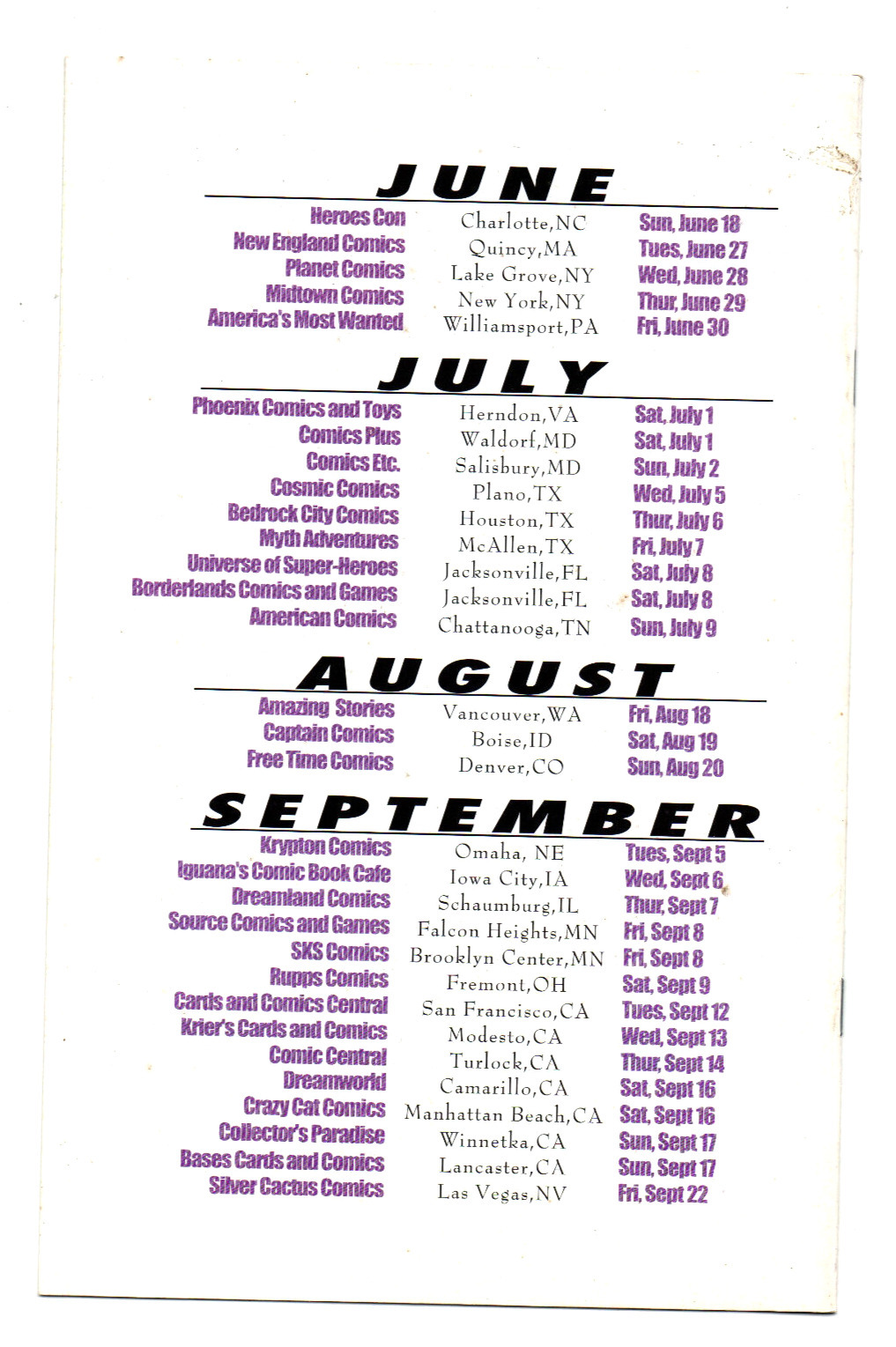 Fathom Crossover Tour Book West Tomb Raider/Witchblade - signed Michael ...