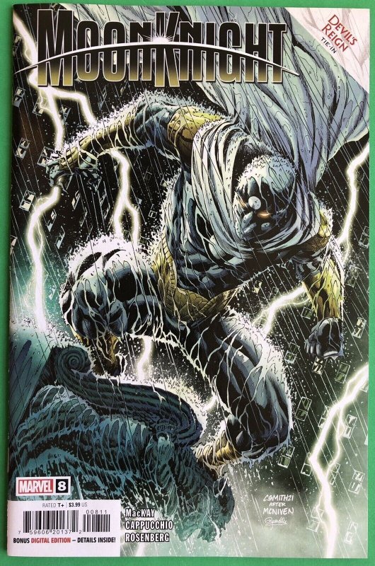 Moon Knight #8 (2022) Devil's Reign Tie-In | Comic Books - Modern Age ...