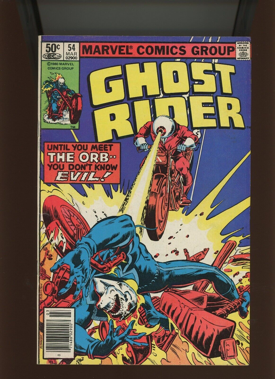 (1981) Ghost Rider #54: Bronze Age! "Orb of Evil...EYE of Doom!" (6.5 ...