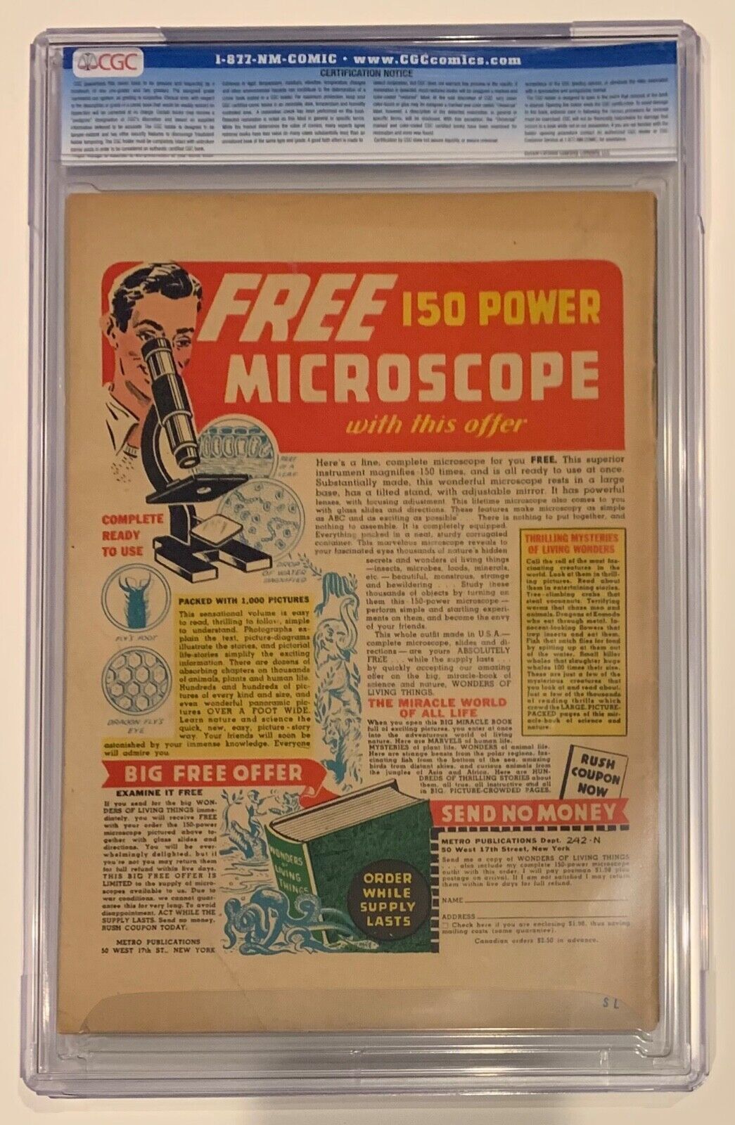 (1944) Spotlight Comics #1 CGC 4.0! George Tuska Cover! Rare Golden AGE ...