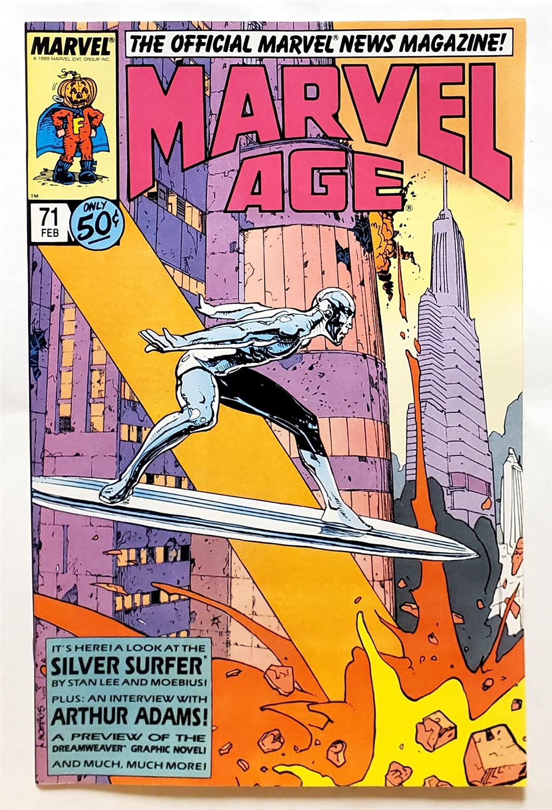 Marvel Age #71 (Feb 1989, Marvel) 8.0 VF | Comic Books - Copper Age ...