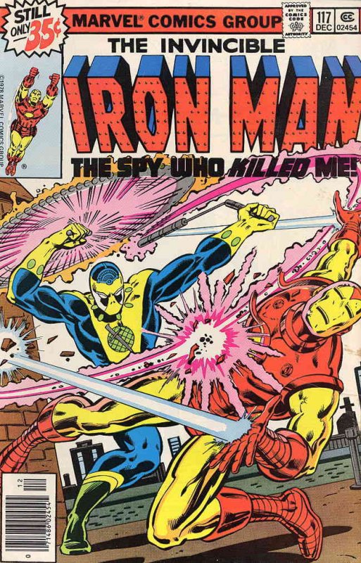 Iron Man (1st Series) #117 VF ; Marvel | 1st appearance Bethany Cabe ...