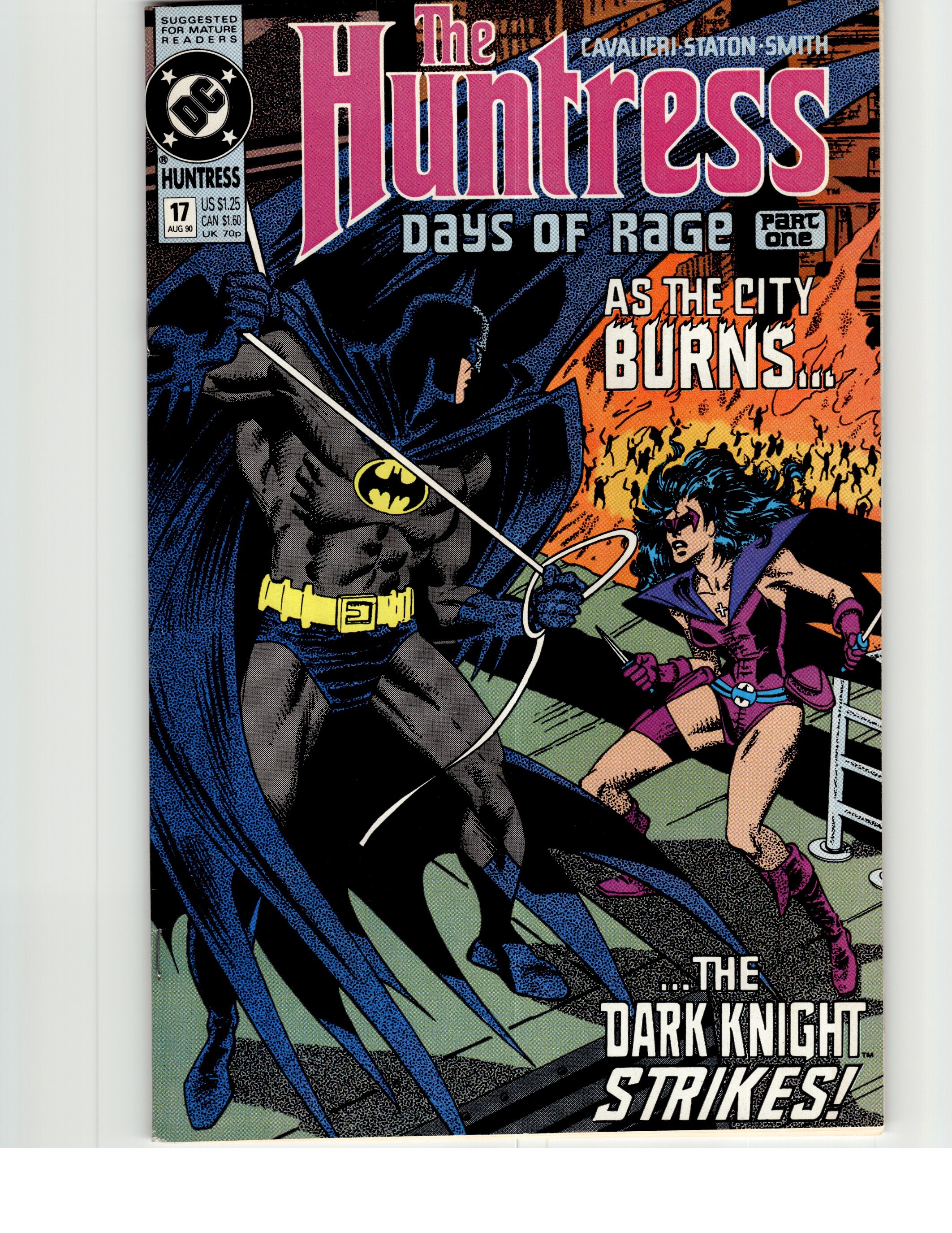 The Huntress #17 (1990) Huntress | Comic Books - Copper Age, DC Comics ...