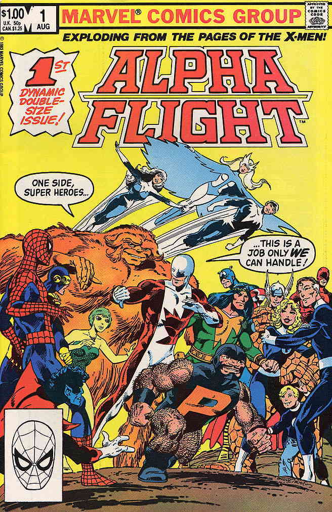Alpha Flight (1st Series) #1 VF ; Marvel | John Byrne | Comic Books - Bronze Age, Marvel, Alpha ...