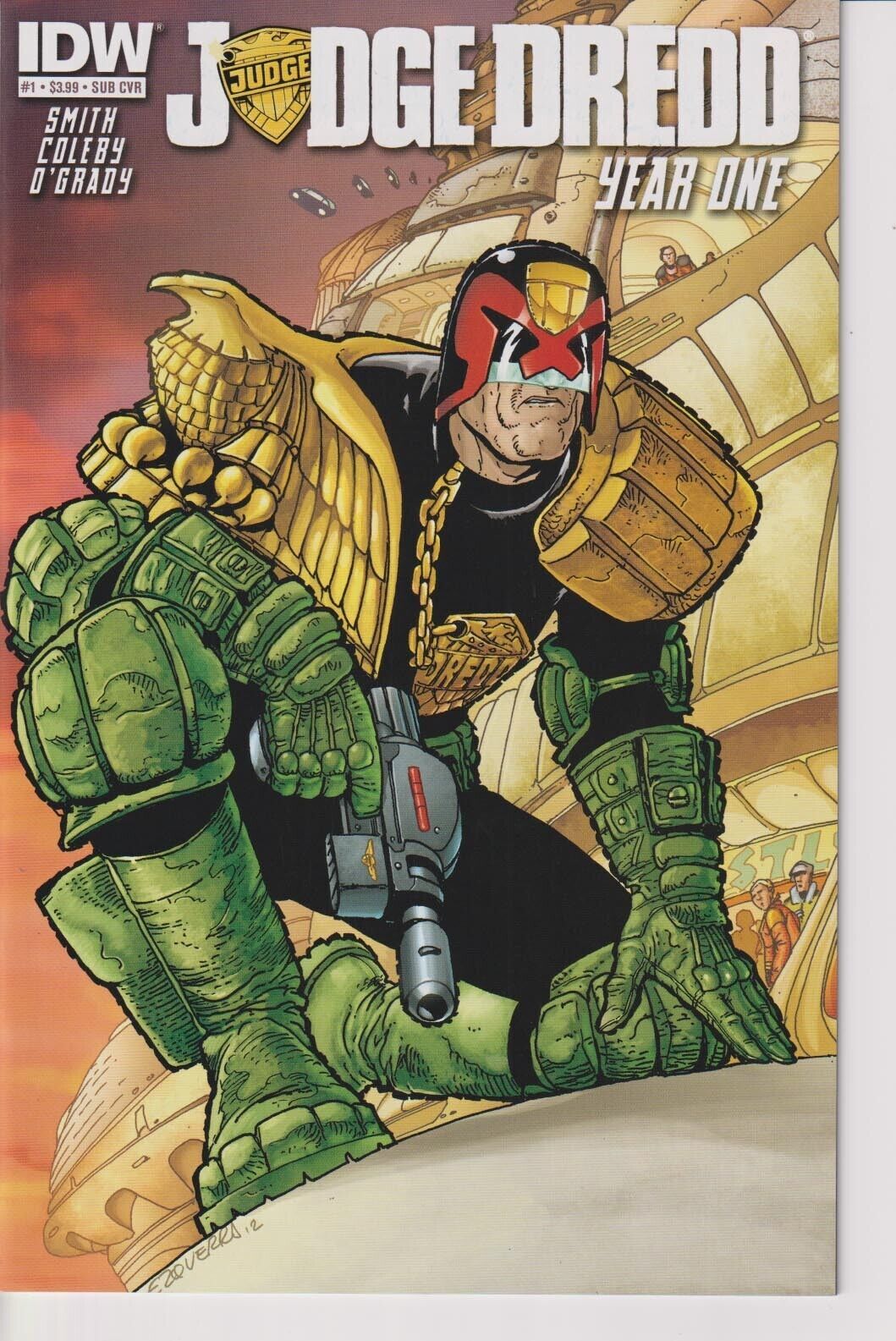 IDW! Judge Dredd: Year One! Issue #1! | Comic Books - Modern Age, IDW ...