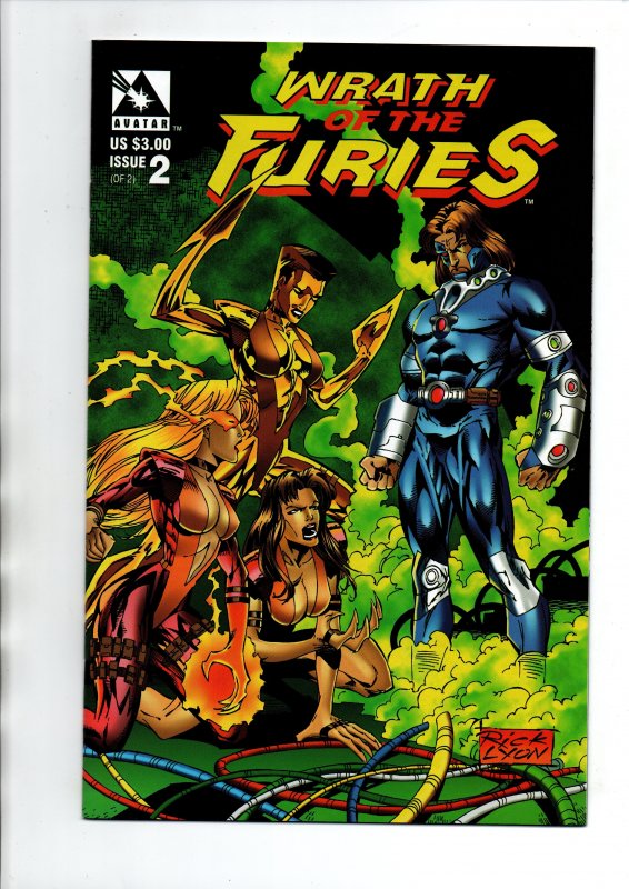 Wrath of the Furies #1 & 2 complete set - bad girls - Avatar - 1997 ...