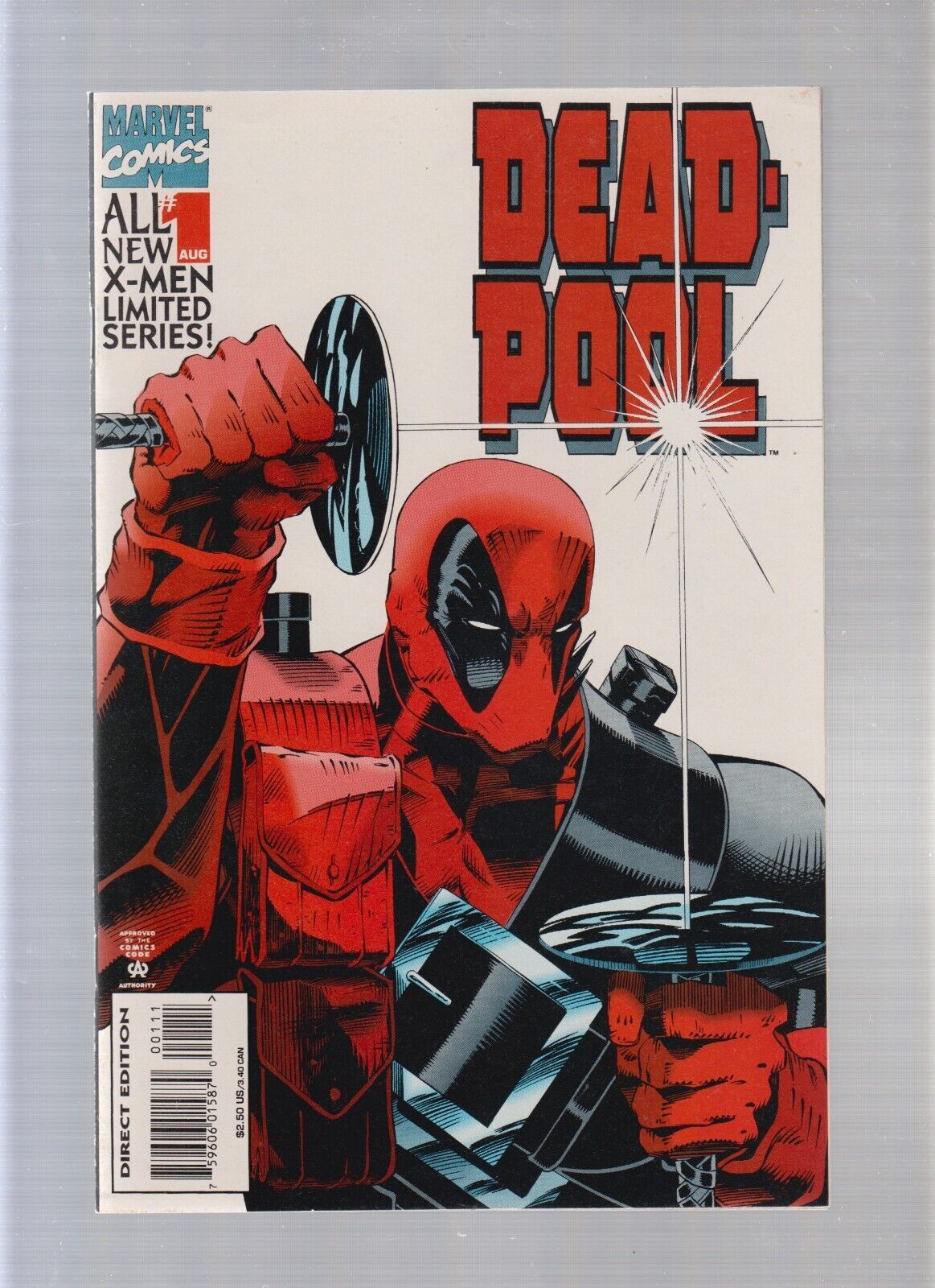 Deadpool #1 - Direct Edition! (8.0) 1994 | Comic Books - Modern Age ...