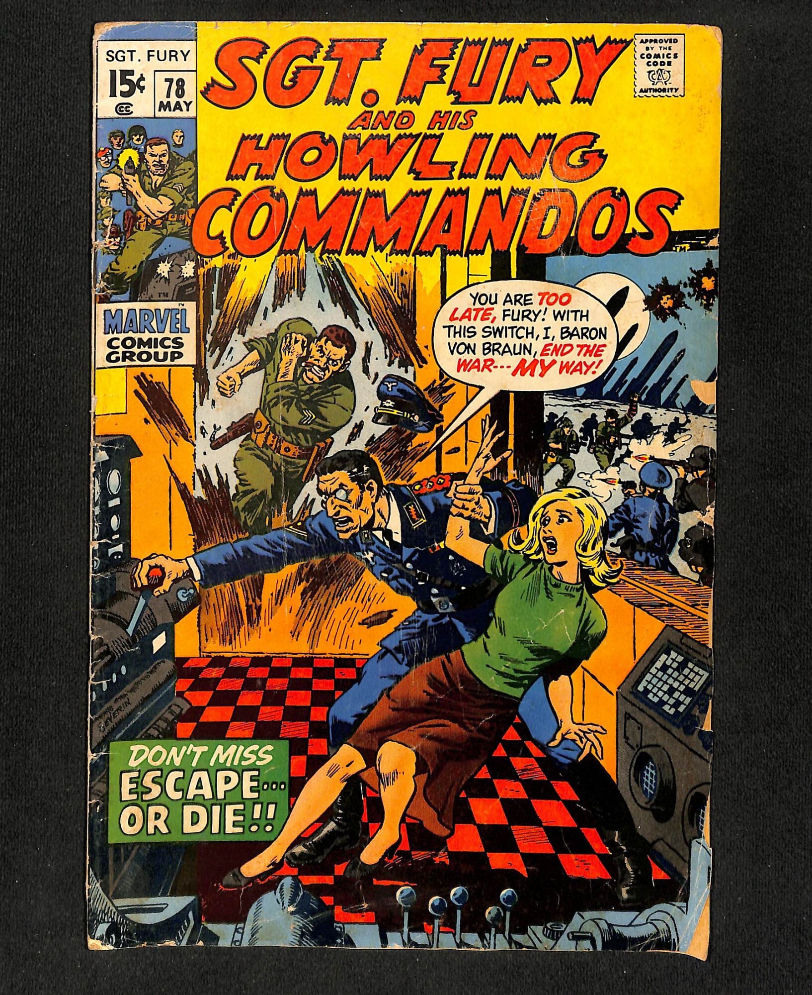 Sgt. Fury and His Howling Commandos #78 | Full Runs & Sets, Marvel, Sgt ...
