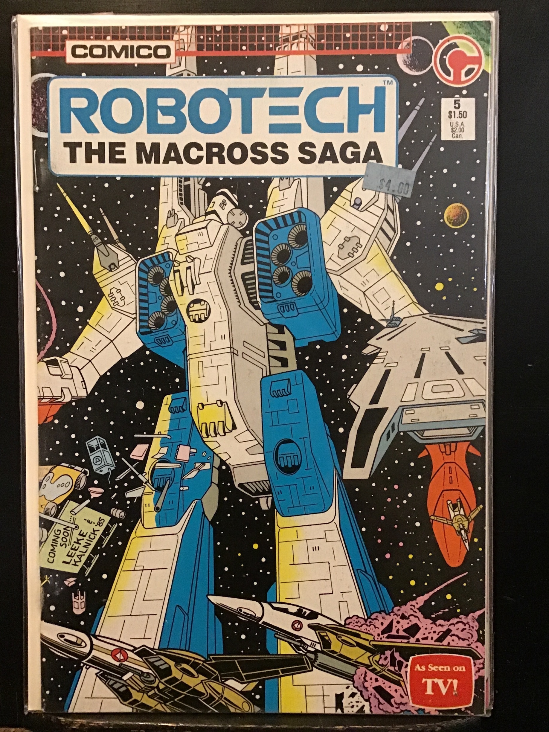 Robotech: The Macross Saga #5 (1985) | Comic Books - Copper Age, Comico ...