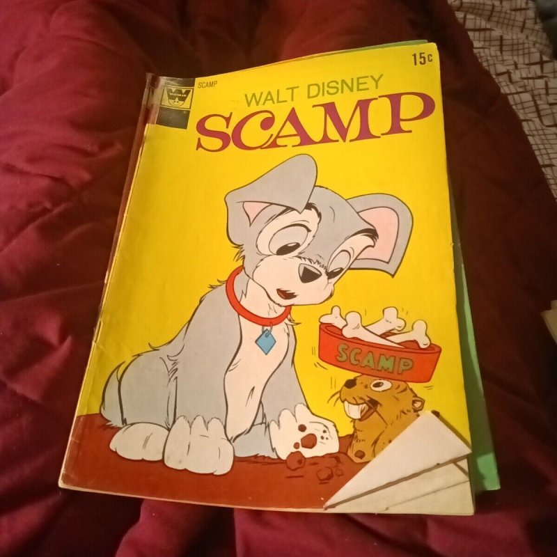 Walt Disney's Scamp 11 Issue Comics lot Run Set Collection Silver ...