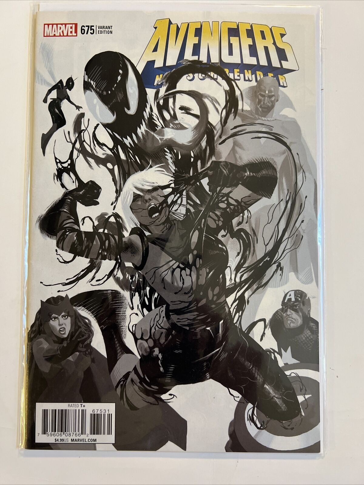 Avengers #675 Vol 6 Daniel Acuna Party Sketch Variant One Per Store ...