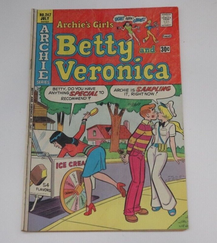 Archies Girls Betty and Veronica #247 1976 | Comic Books - Bronze Age ...