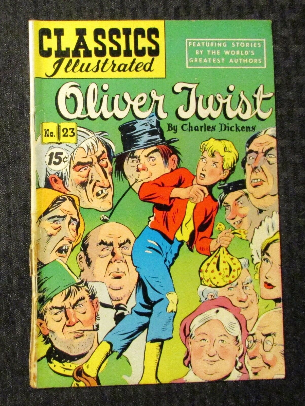 Oliver Twist Book Cover Animation