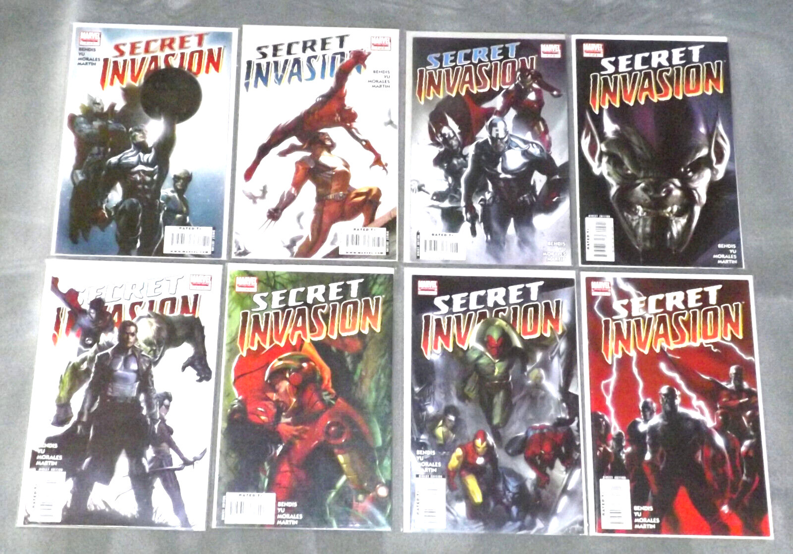 SECRET INVASION #1-8 Complete Set Lot + Tie-Ins One Shots X-Overs 44 ...