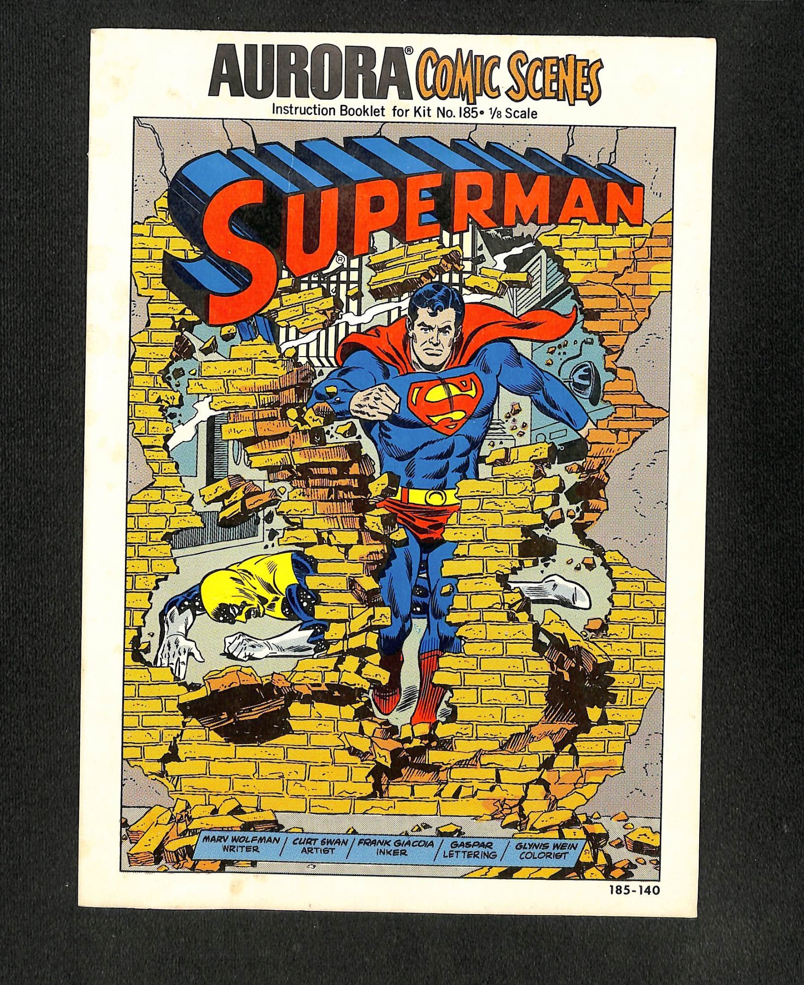Aurora Comic Scenes Superman #185 | Full Runs & Sets, DC Comics ...
